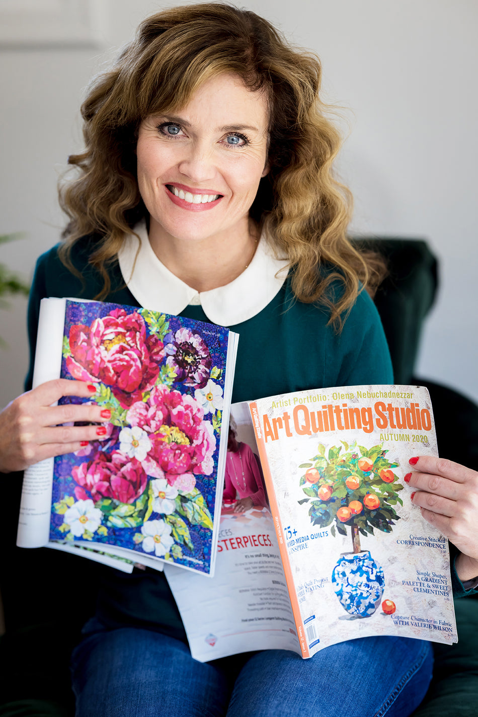 Virtual Trunk Shows with Emily – Collage Quilter
