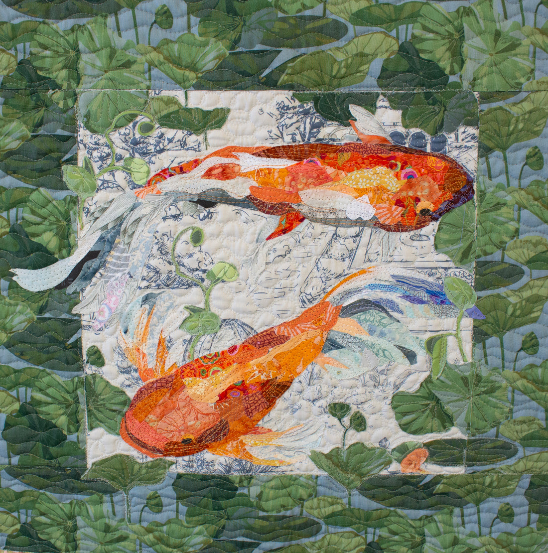 The Koi Downloadable Pattern – Collage Quilter