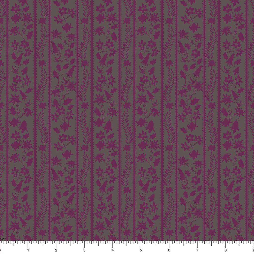 Sneaky Stripe in Plum – Collage Quilter