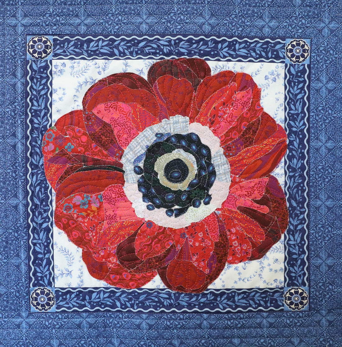 Anemone Complete Kit – Collage Quilter