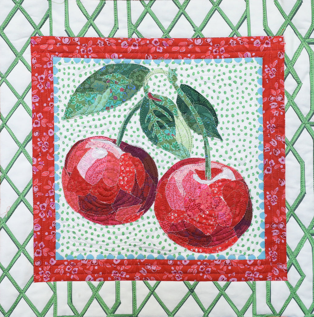 Sweet Cherries Complete Kit – Collage Quilter