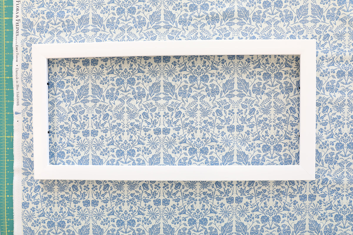 How to Make a Fabric Wrapped Frame – Collage Quilter