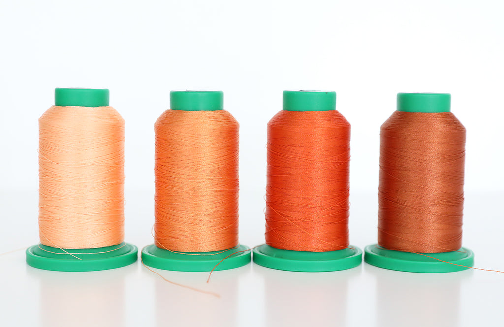 Isacord 1000m Polyester Thread - Oranges – Collage Quilter