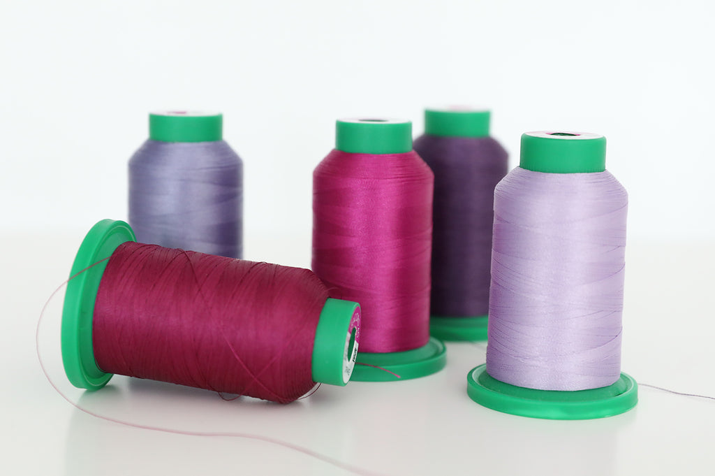 Isacord 1000m Polyester Thread - Purples – Collage Quilter