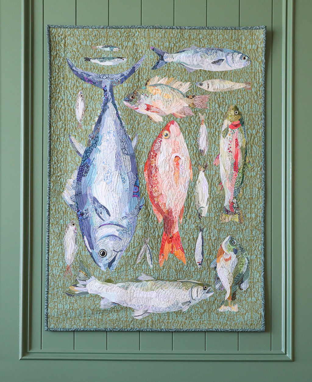 Catch of the Day Downloadable Pattern – Collage Quilter