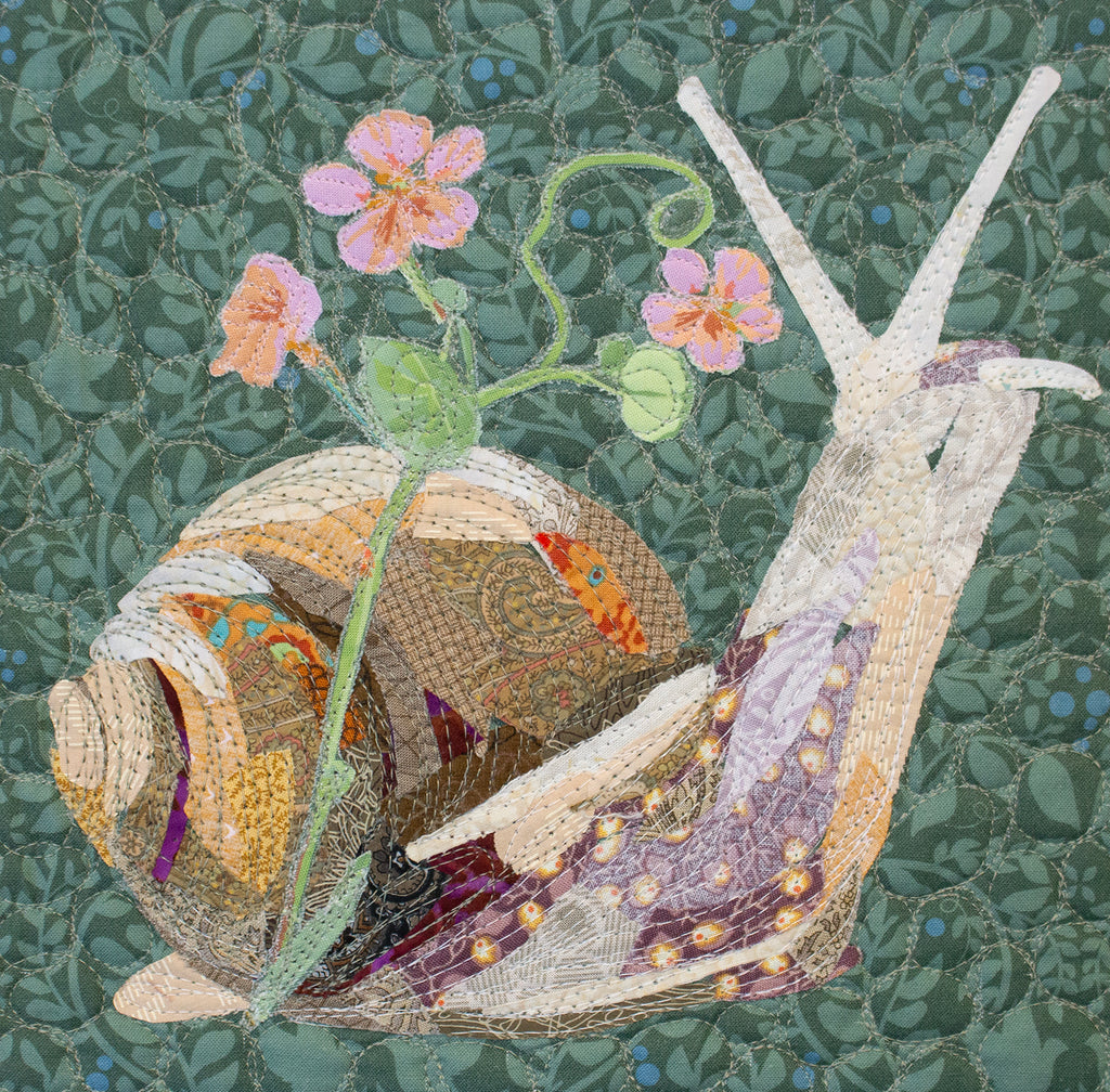 The Snails Downloadable Pattern – Collage Quilter
