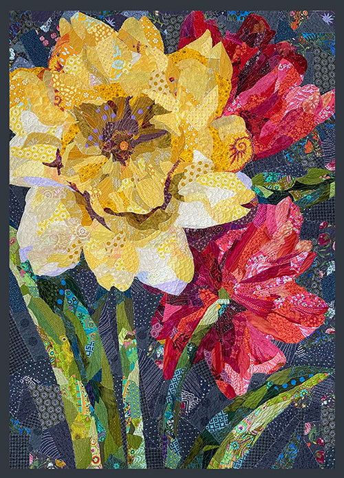 June Bloom – Collage Quilter