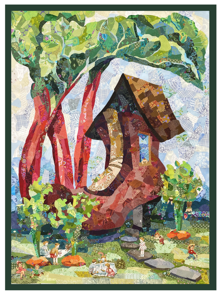 Foundation Panels – Collage Quilter