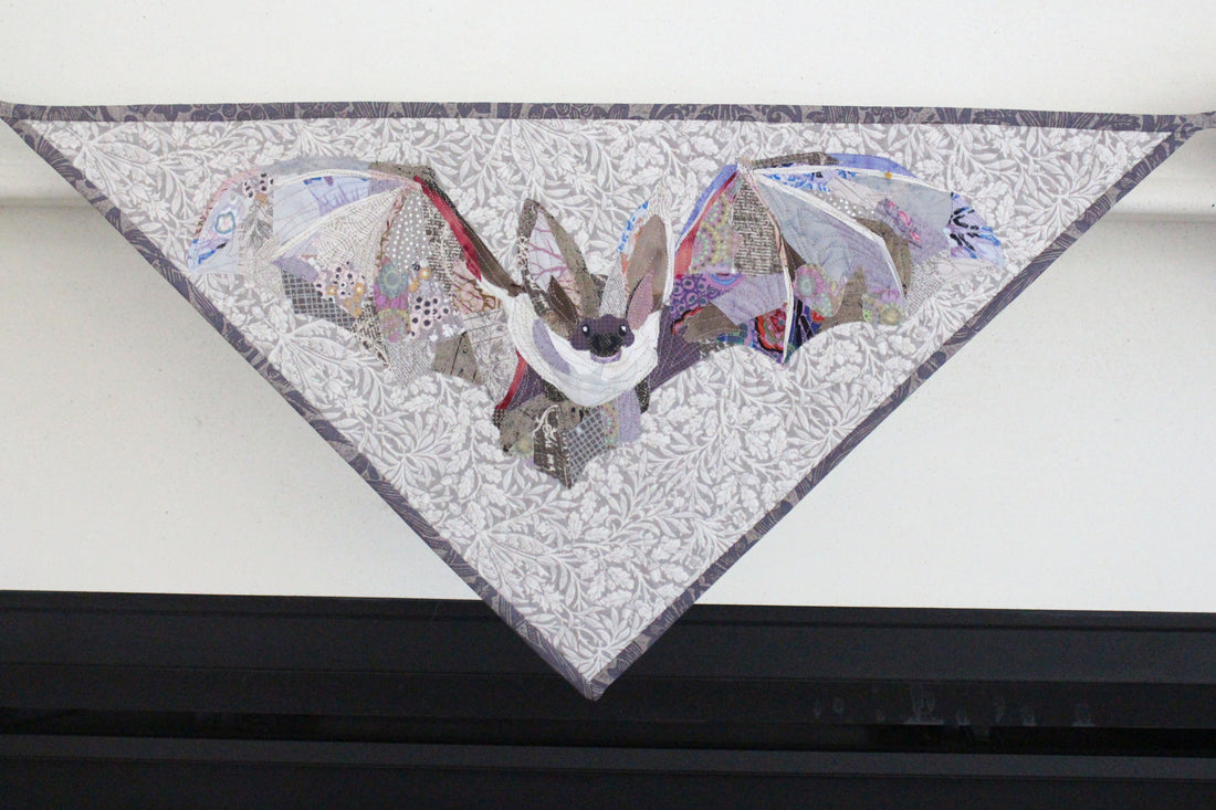 Batty Banner Downloadable Pattern – Collage Quilter