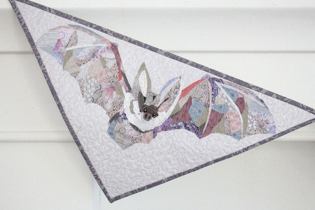 Batty Banner Downloadable Pattern – Collage Quilter