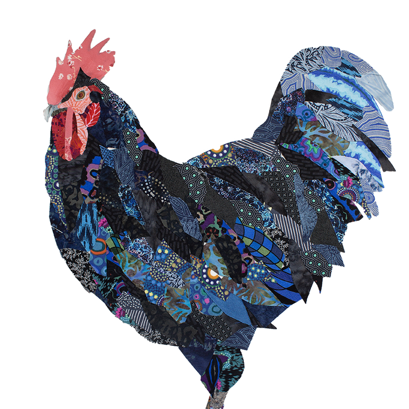 Petit Rouge – Collage Quilter